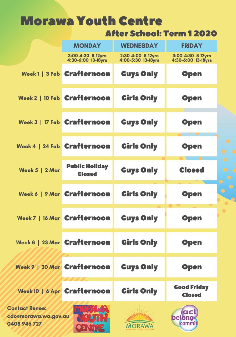 Open 8-12yrs » Shire of Morawa