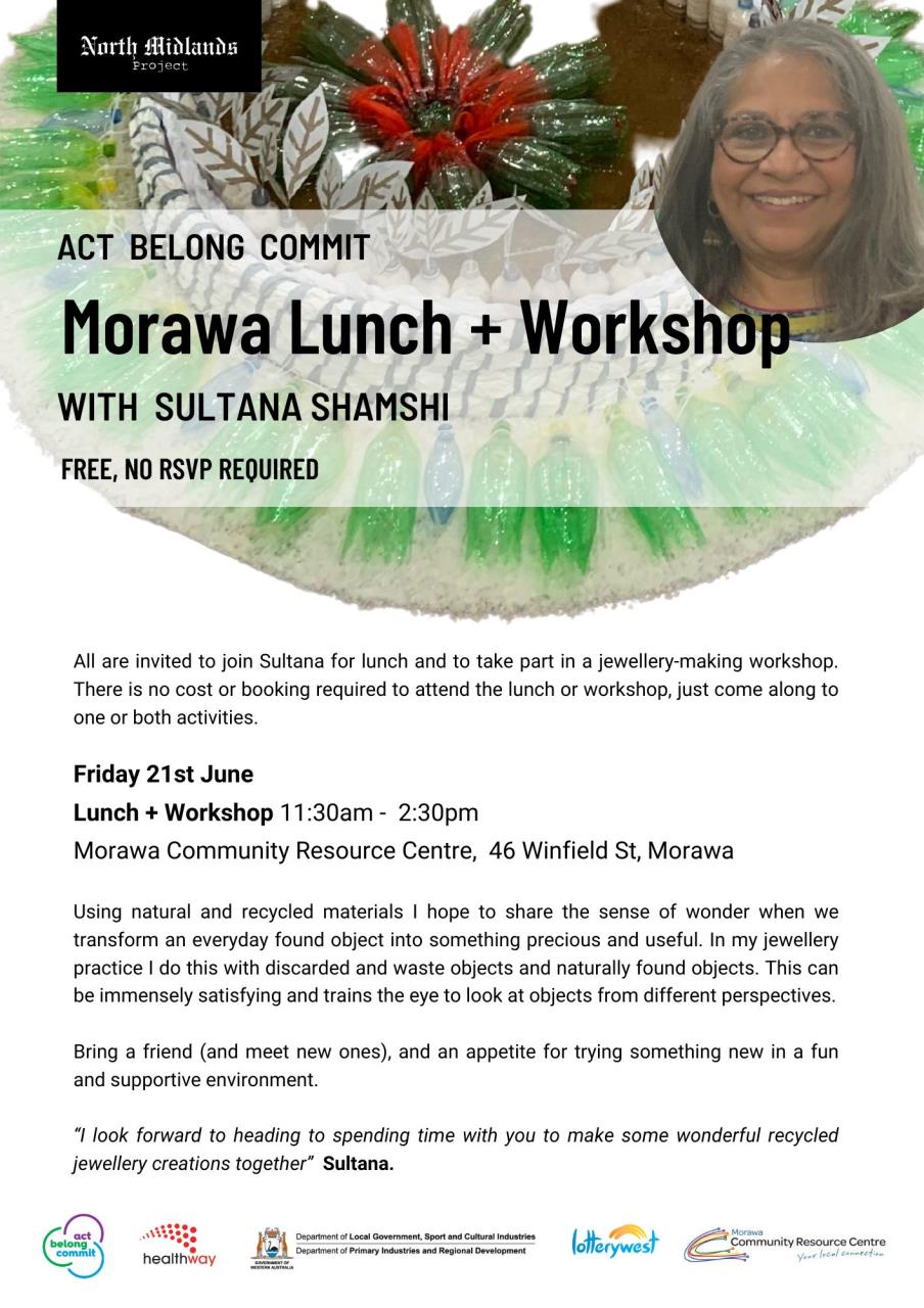 Act Belong Commit-Jewellery Making Workshop with Sultana Shamshi ...