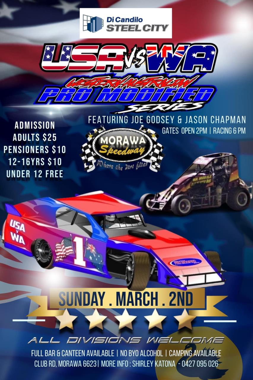 Speedway USA vs WA » Shire of Morawa